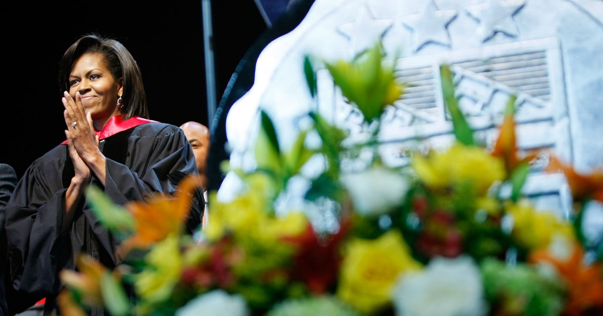 First lady to grads: 'You are more than ready'