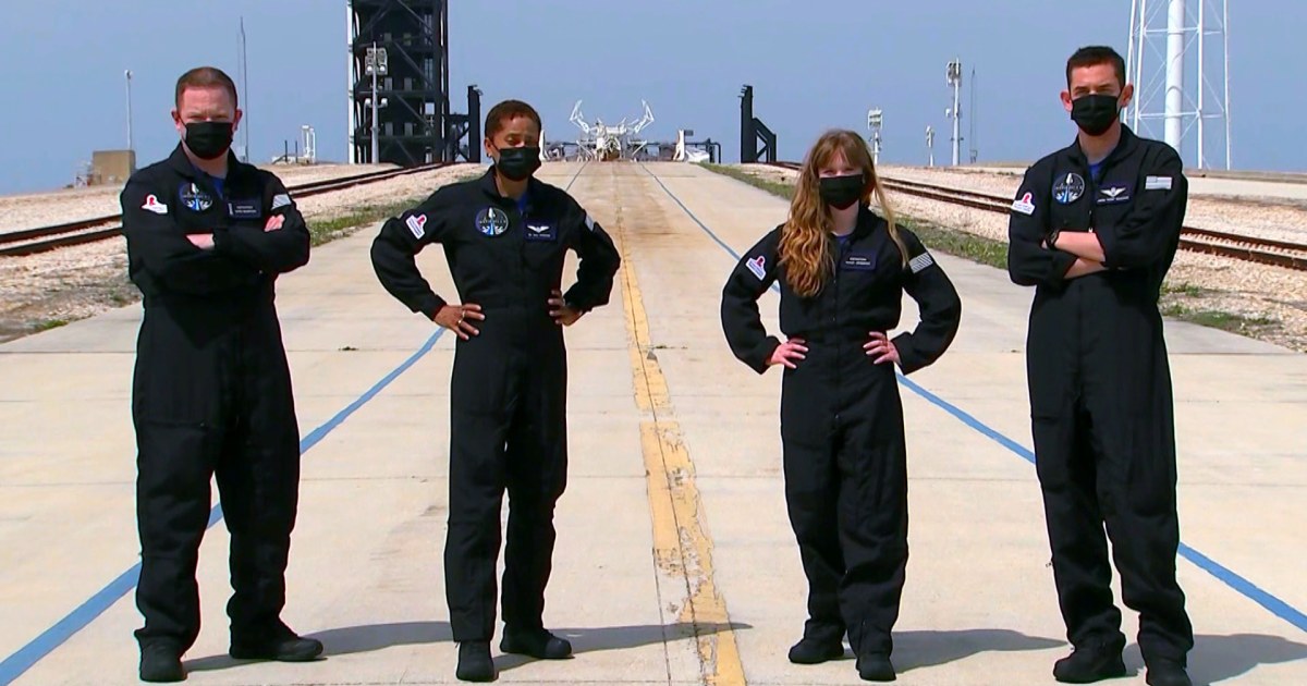 Meet the crew of Inspiration4, the first all-civilian space mission