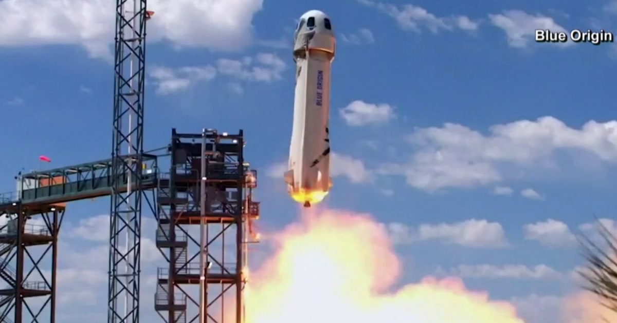 Blue Origin to auction off seat on maiden crewed flight