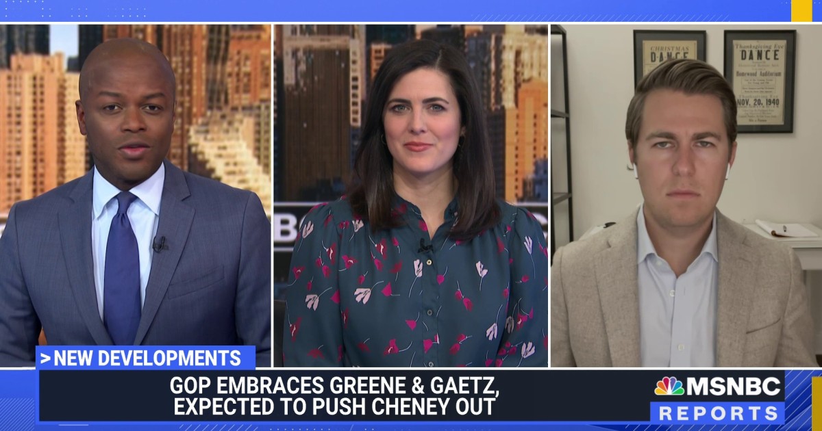 Reiser and Gibson talk to former DHS Chief of Staff Miles Taylor