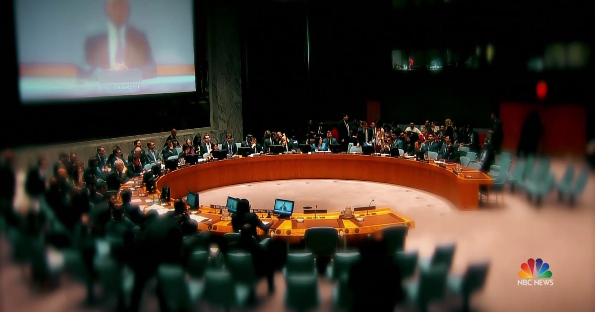United Nations Security Council pushes for diplomacy