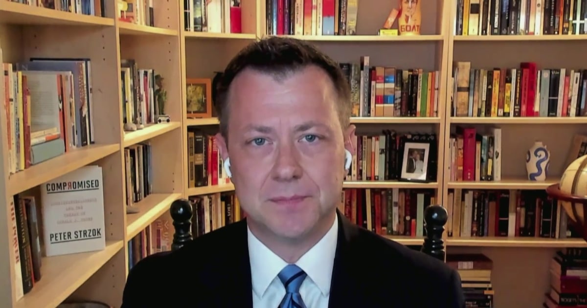 Fmr. FBI agent Strzok on reported campaign to discredit Trump’s ...