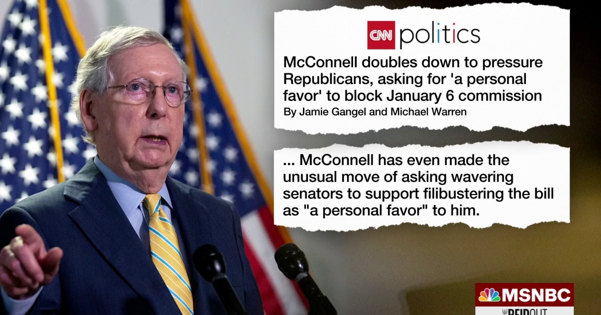 Joy Reid calls Senate GOP 'cowardice' about resistance to the Jan 6 ...