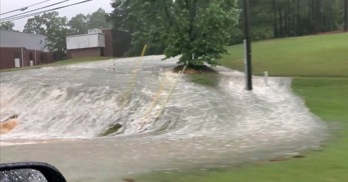 Extreme weather brings funnel clouds, floods to large parts of the South
