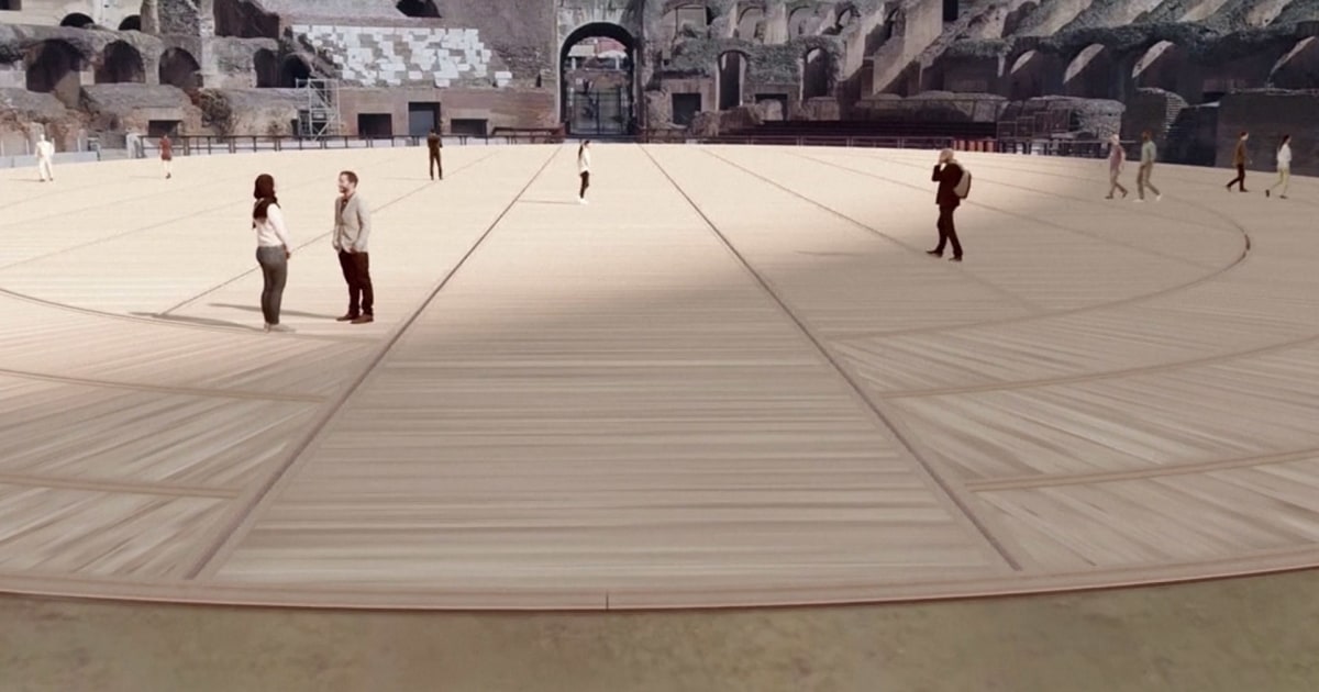 Rome's Colosseum to get new floor to recreate gladiators' experience