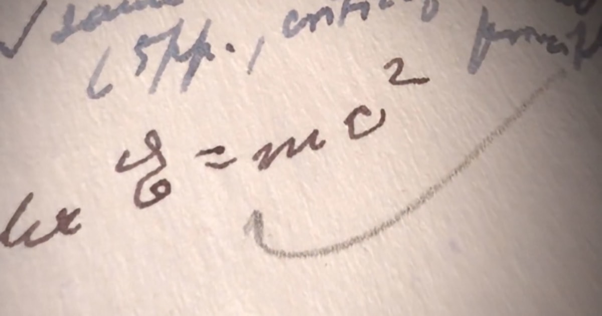 Famous Einstein letter outlining theory of relativity fetches $1.2 ...