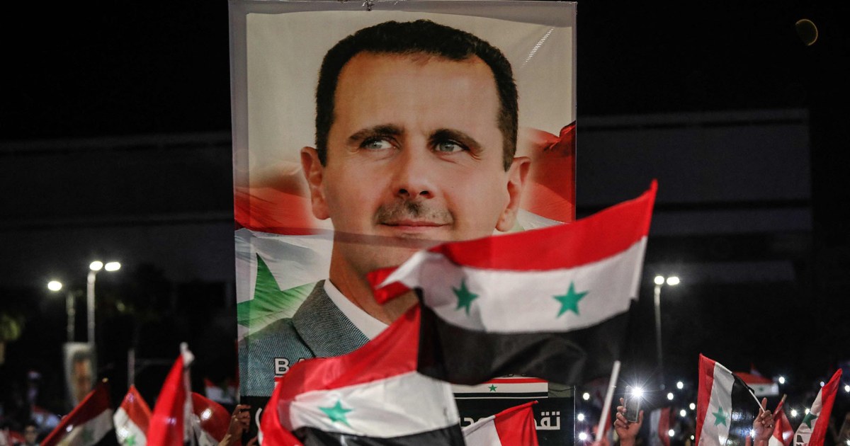 Syrian President Bashar al-Assad wins election in landslide