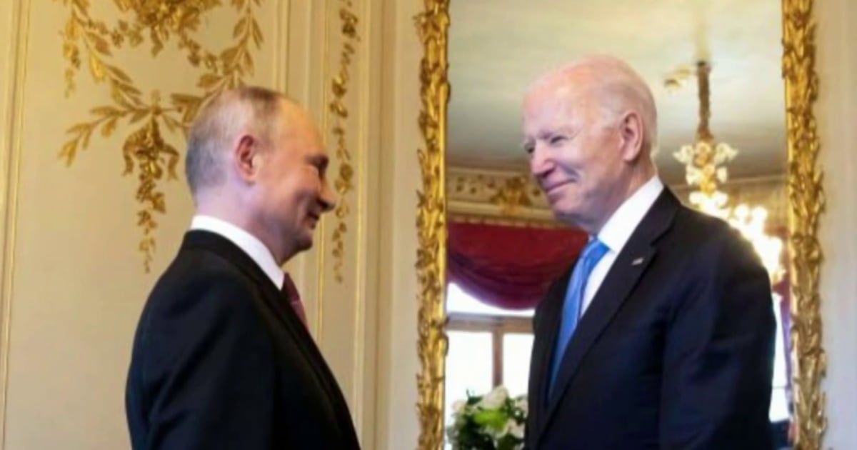 President Biden and Russian President Putin meet face-to-face