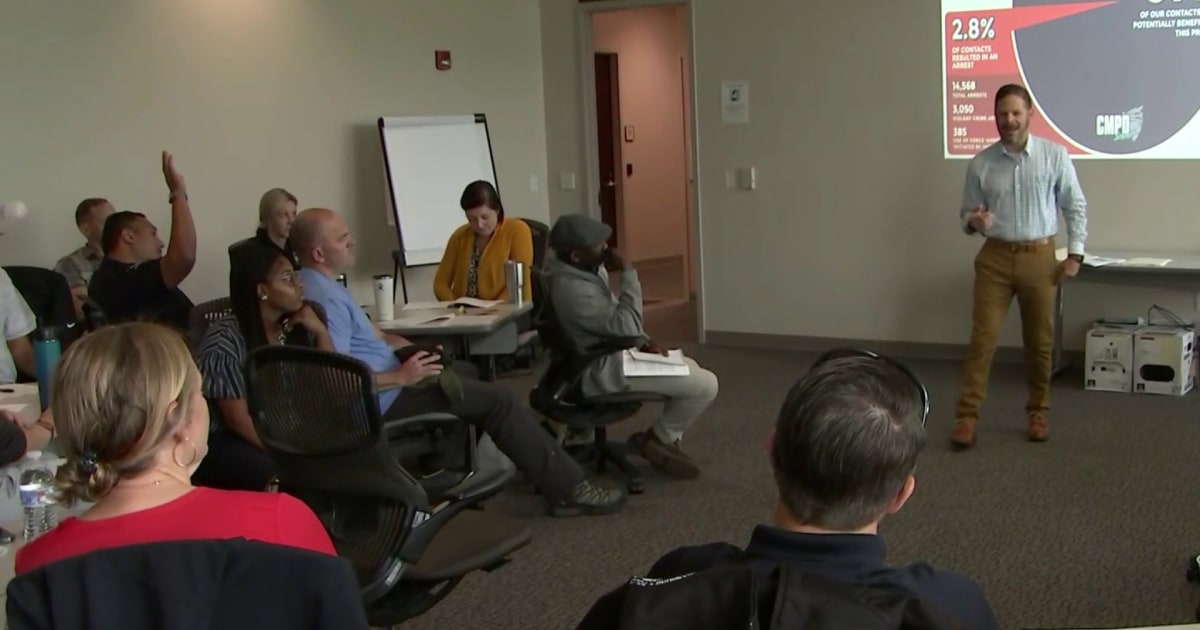 Charlotte-Mecklenberg Police Department roll out customer service style ...