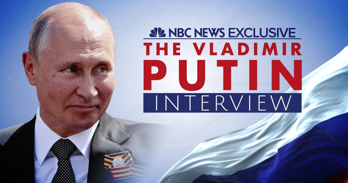 Vladimir Putin Interview: an NBC News exclusive