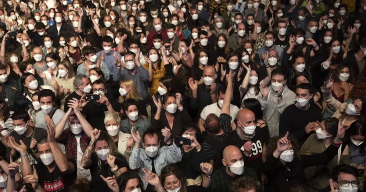 Superspreader events drive Covid case numbers up