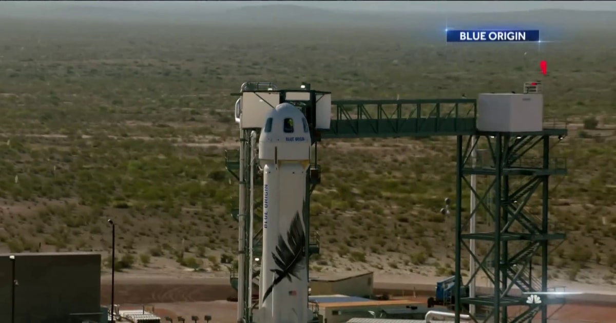 Jeff Bezos and Blue Origin prepare for space launch