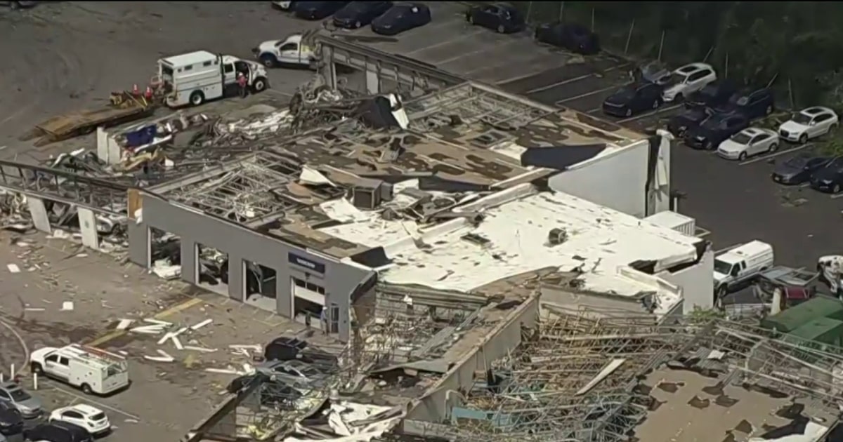 Tornado damage across multiple states