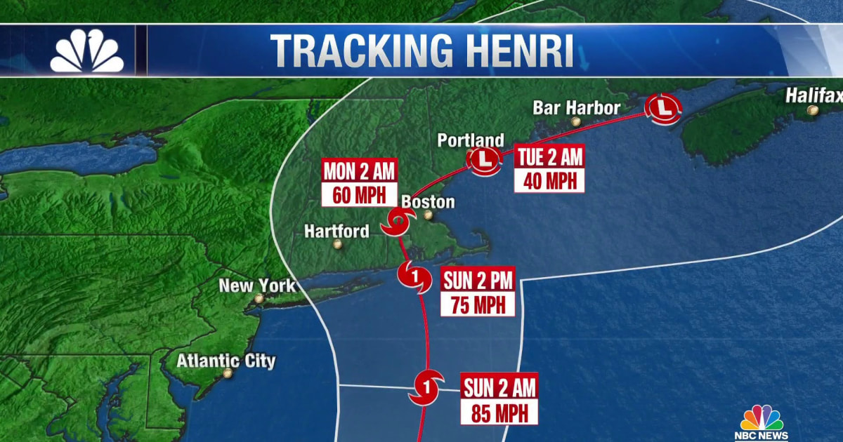 Tropical storm Henri expected to become hurricane before making ...