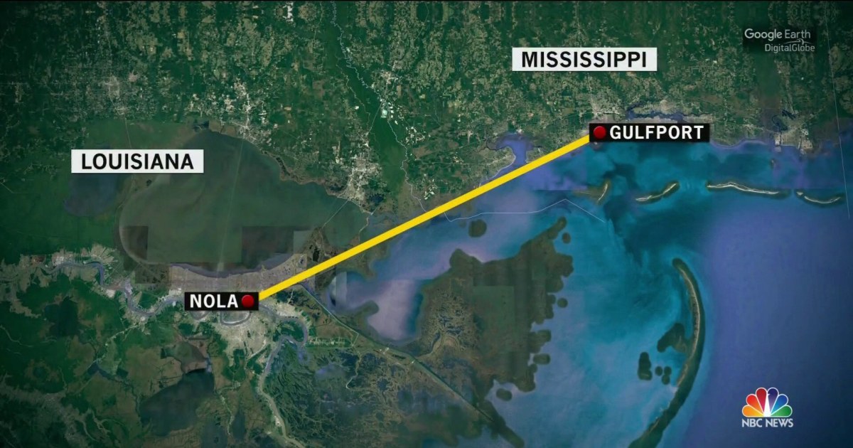 Heavy rains and wind batter Gulfport