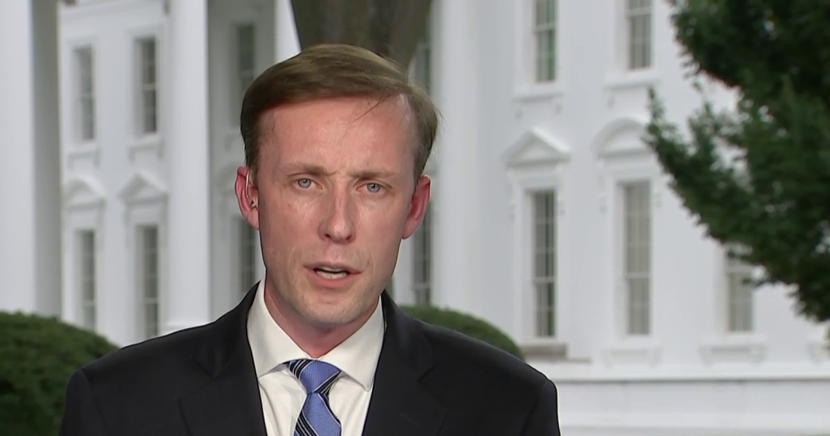 National Security Advisor Jake Sullivan: Biden thinks we can ‘fight ...