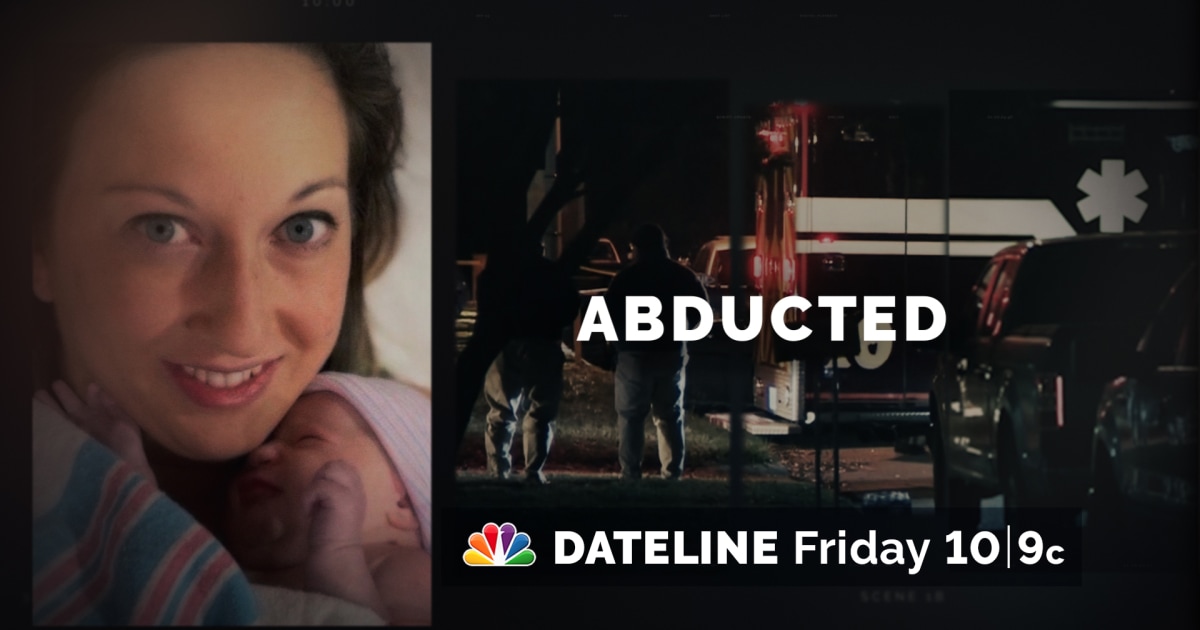 DATELINE FRIDAY SNEAK PEEK: Abducted