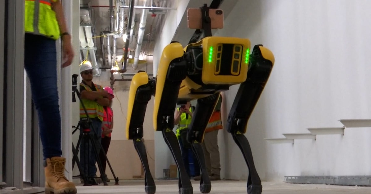 Virginia Tech testing robot dog for major construction project