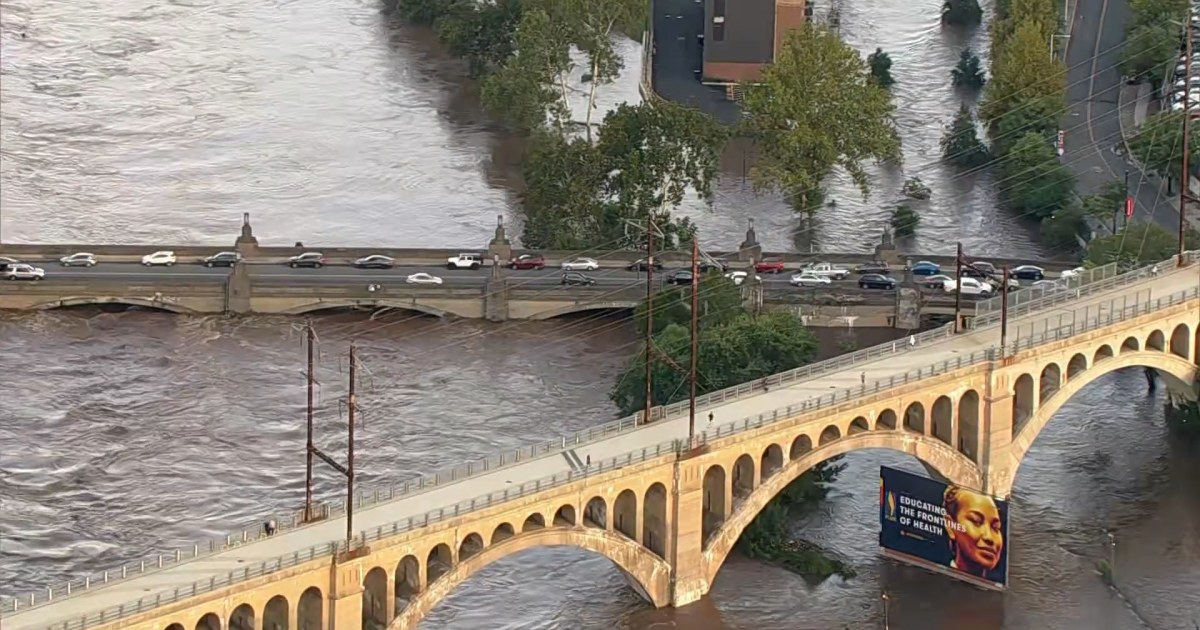 Watch: Philadelphia flooded after Ida rips through city