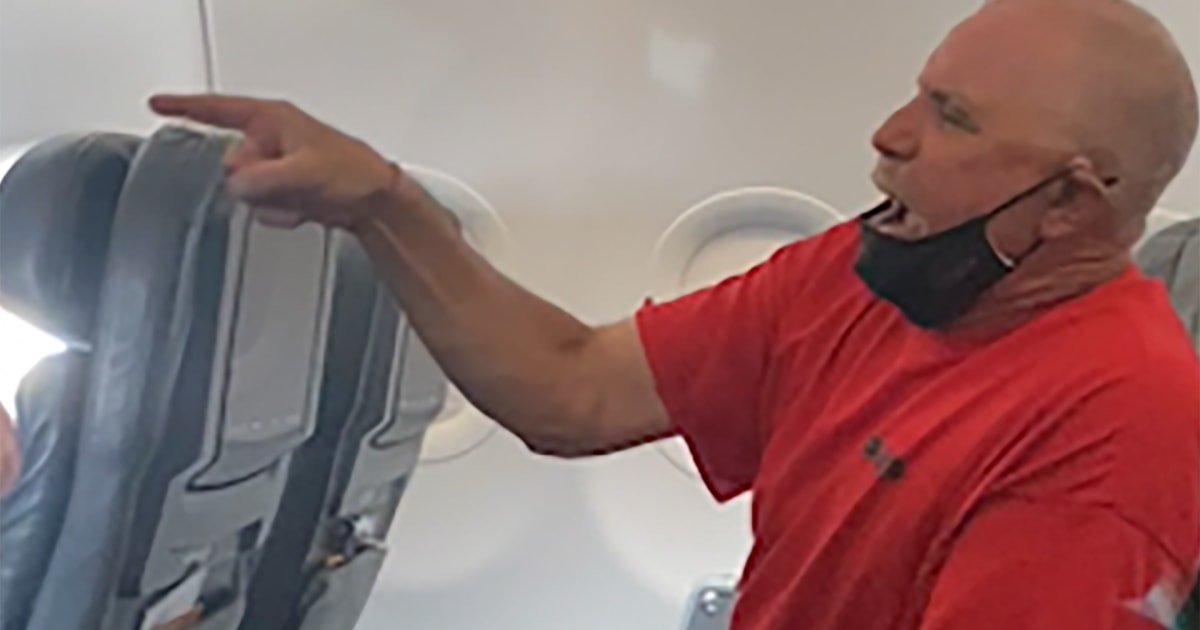 Watch videos from unruly passenger’s outburst on plane