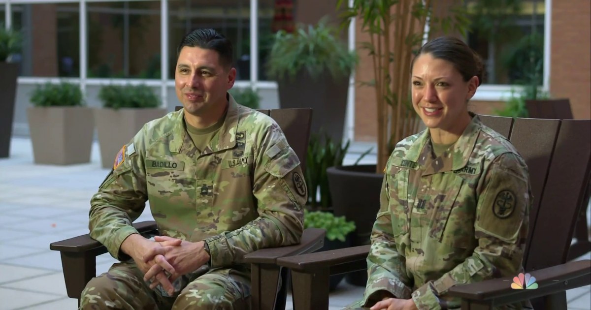 Combat medics unite after forming special connection a decade ago