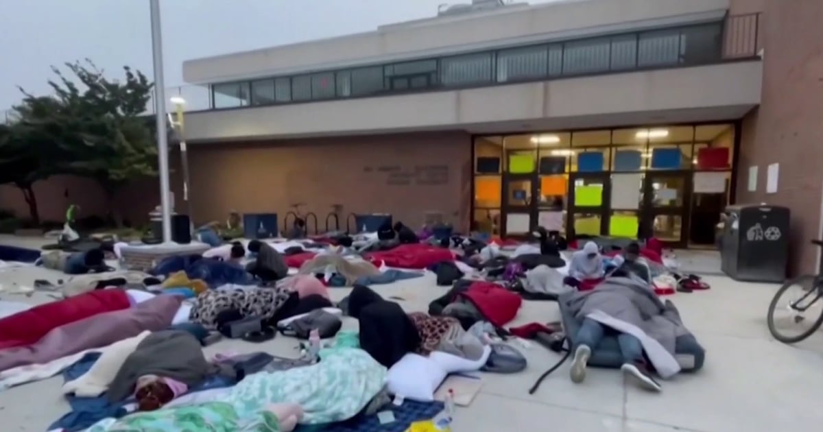 Howard University students protest housing conditions