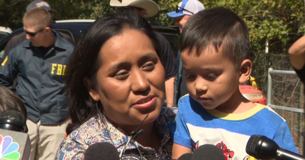 Mother of missing 3-year-old calls his return a miracle