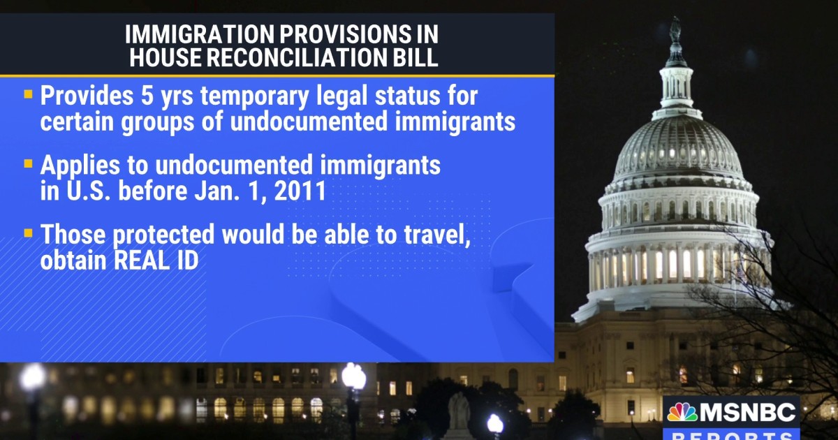 Democrats push to include immigration in reconciliation bill