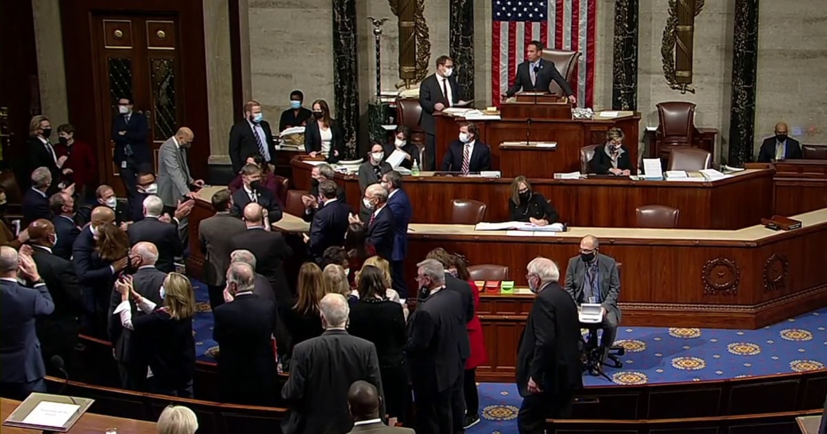 Democrats celebrate as House passes infrastructure bill
