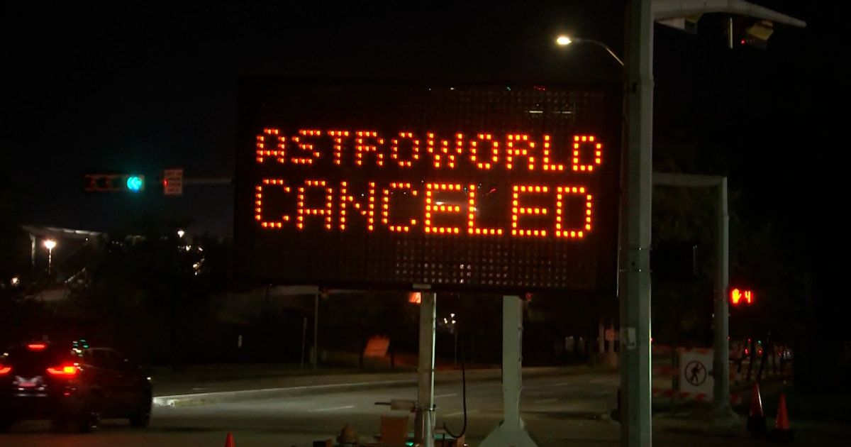 Astroworld crowd surge: Investigation underway into stampede that left ...