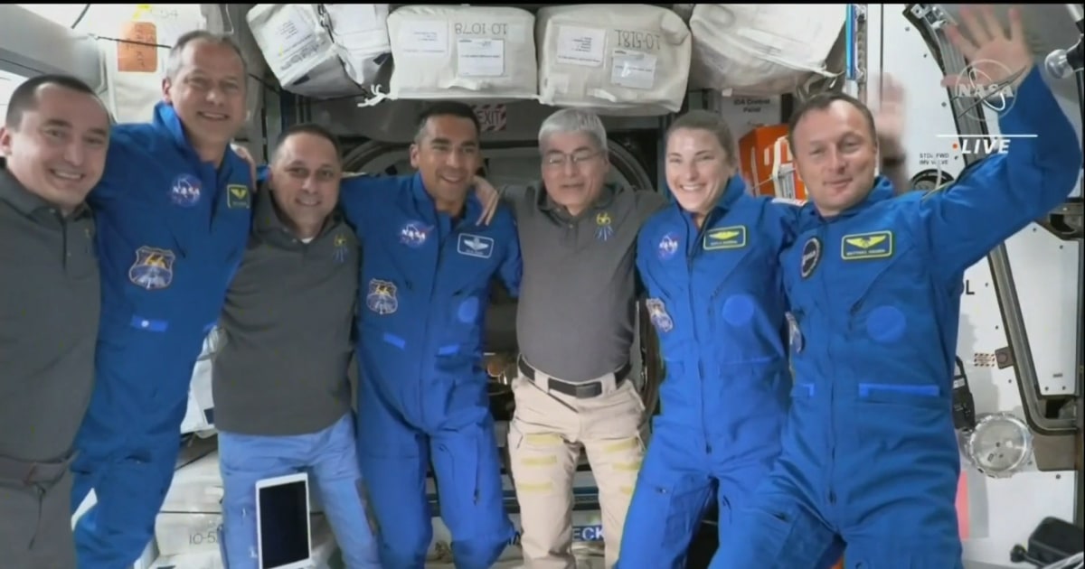SpaceX Crew-3 astronauts welcomed to ISS