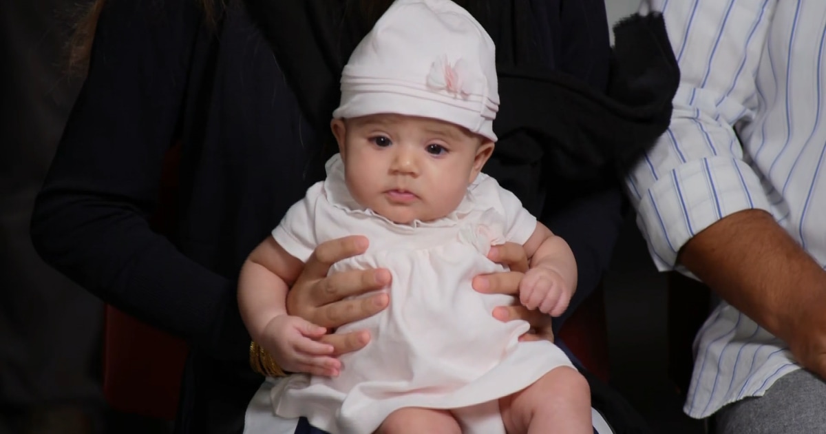 Family of Afghan baby handed to U.S. Marine in Kabul shares their story ...