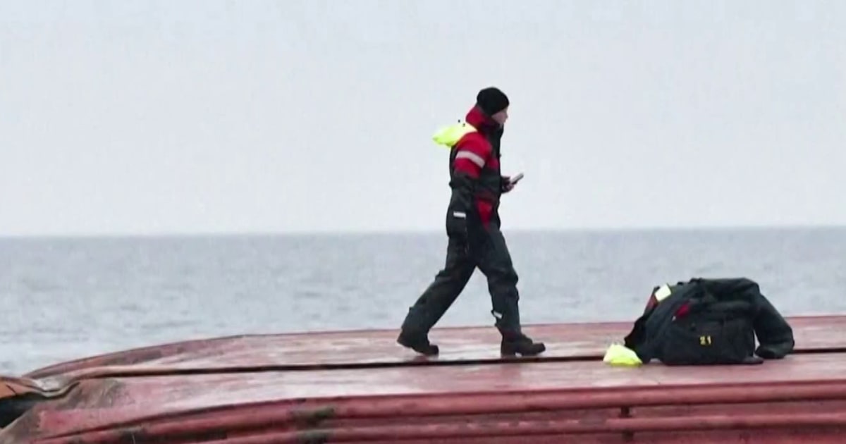 Cargo ships collide in Baltic Sea, 2 crew members missing
