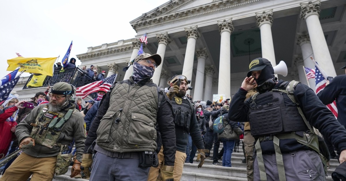 D.C. attorney general files lawsuit against Proud Boys, Oath Keepers ...