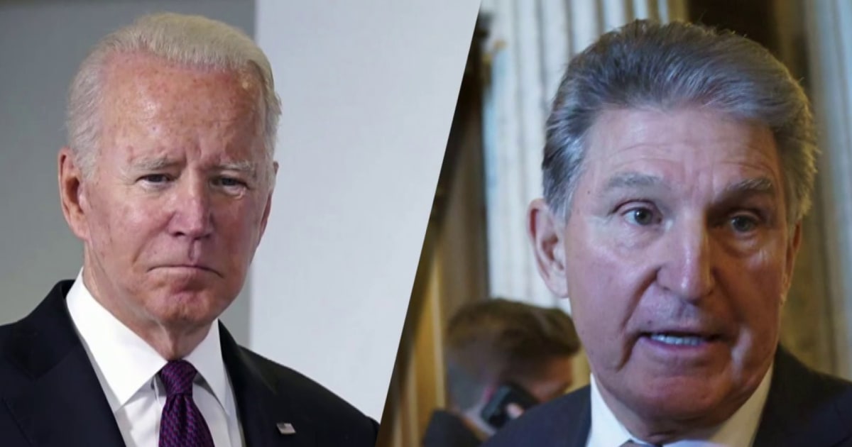 Build Back Better plan faces major setback