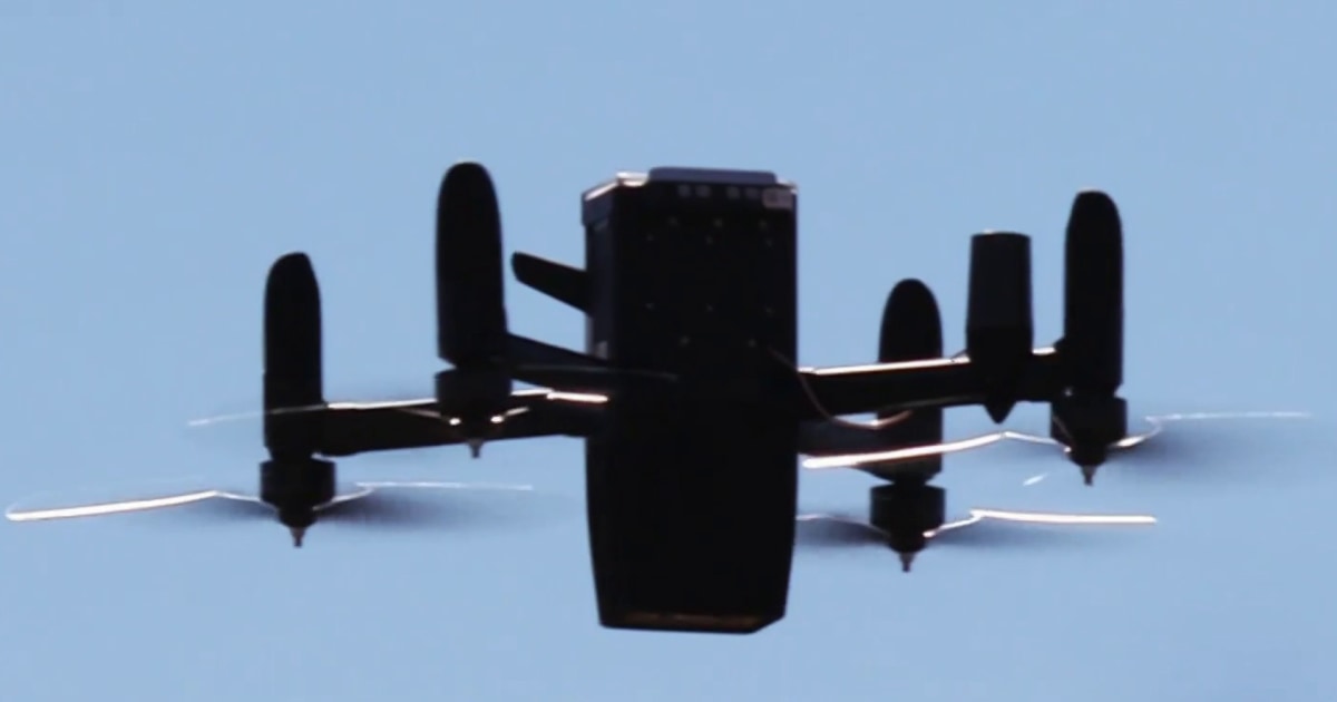 Exclusive look at new drone technology