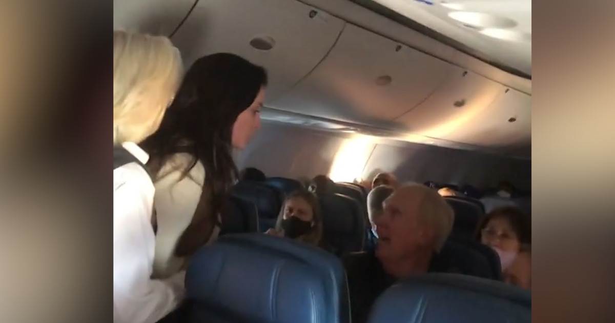Passengers argue over masks, woman apparently slaps man on Delta flight