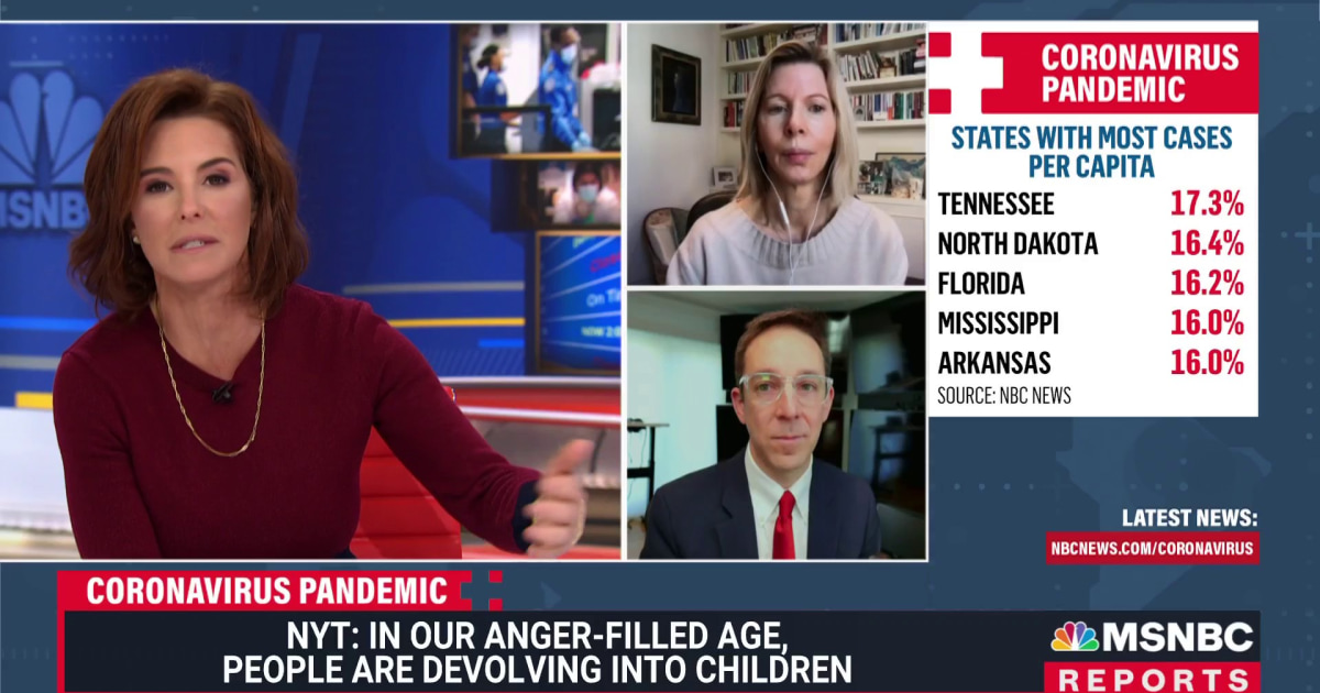 A nation devolving into children: 'We can’t yell at Covid so we yell at ...