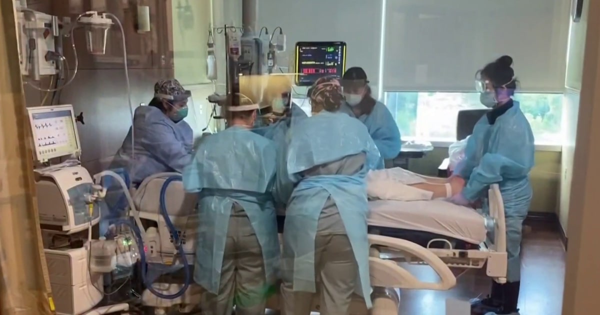 Military deployed to hospitals overwhelmed with Covid patients