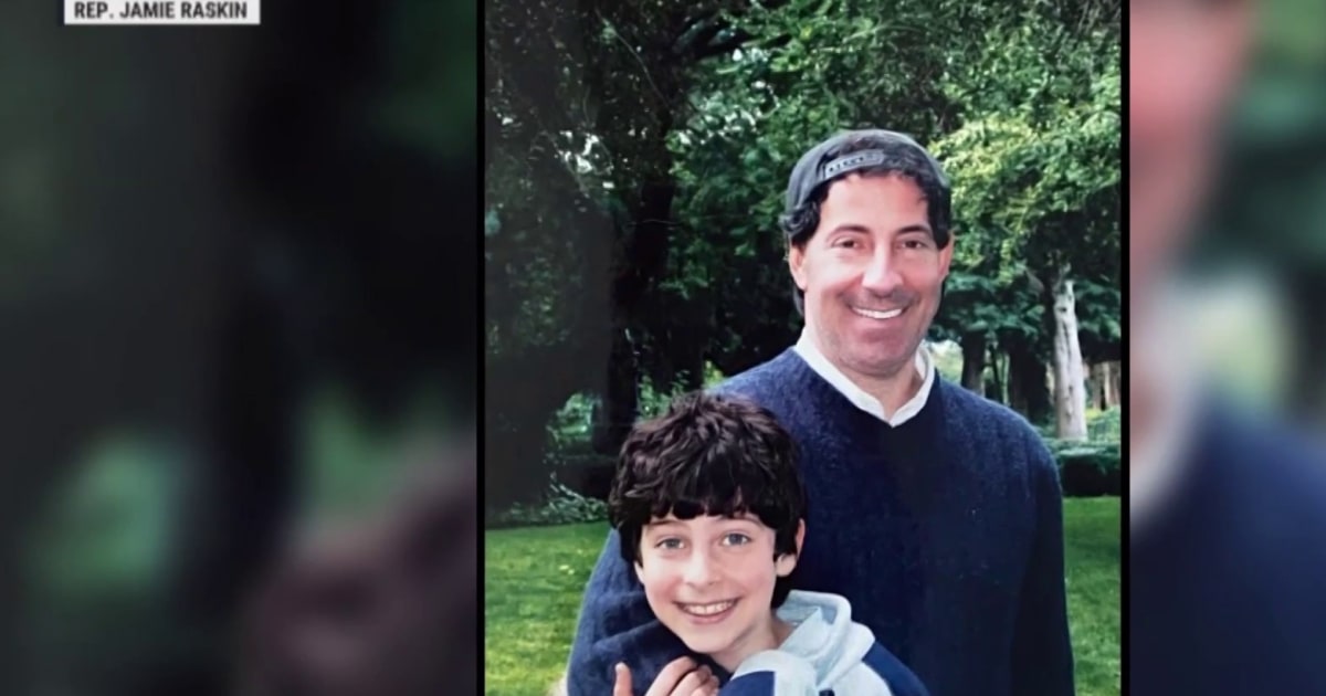 Rep. Raskin remembers his son and why it's important to drain the word ...
