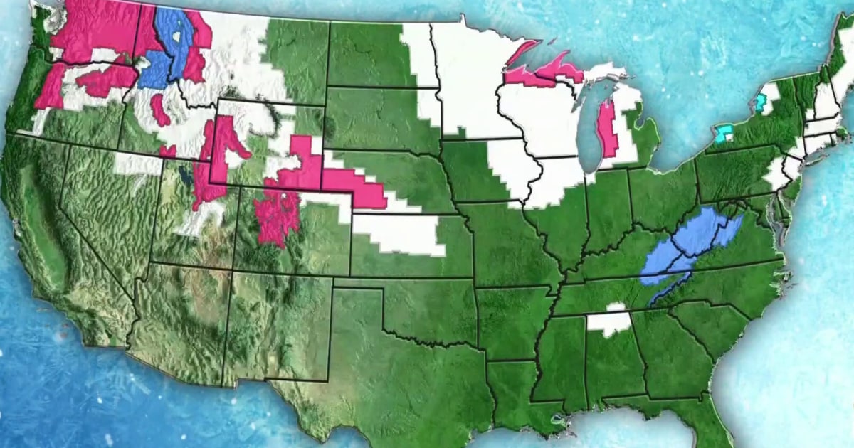 More snow and winter weather expected across country