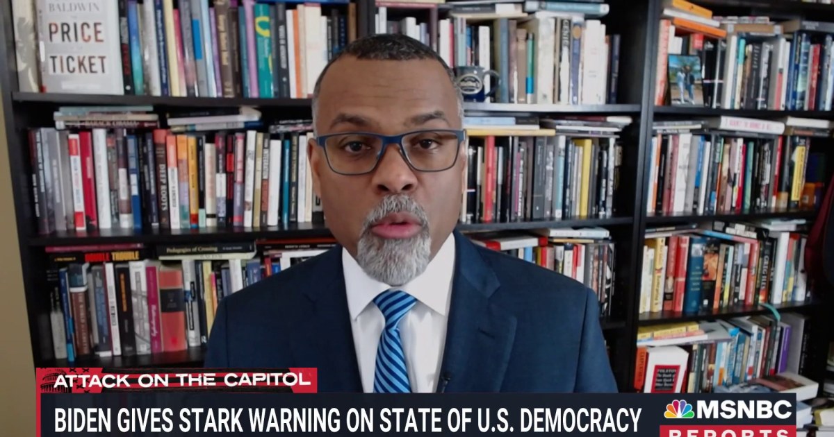 Eddie Glaude: 'Our democracy isn't guaranteed'