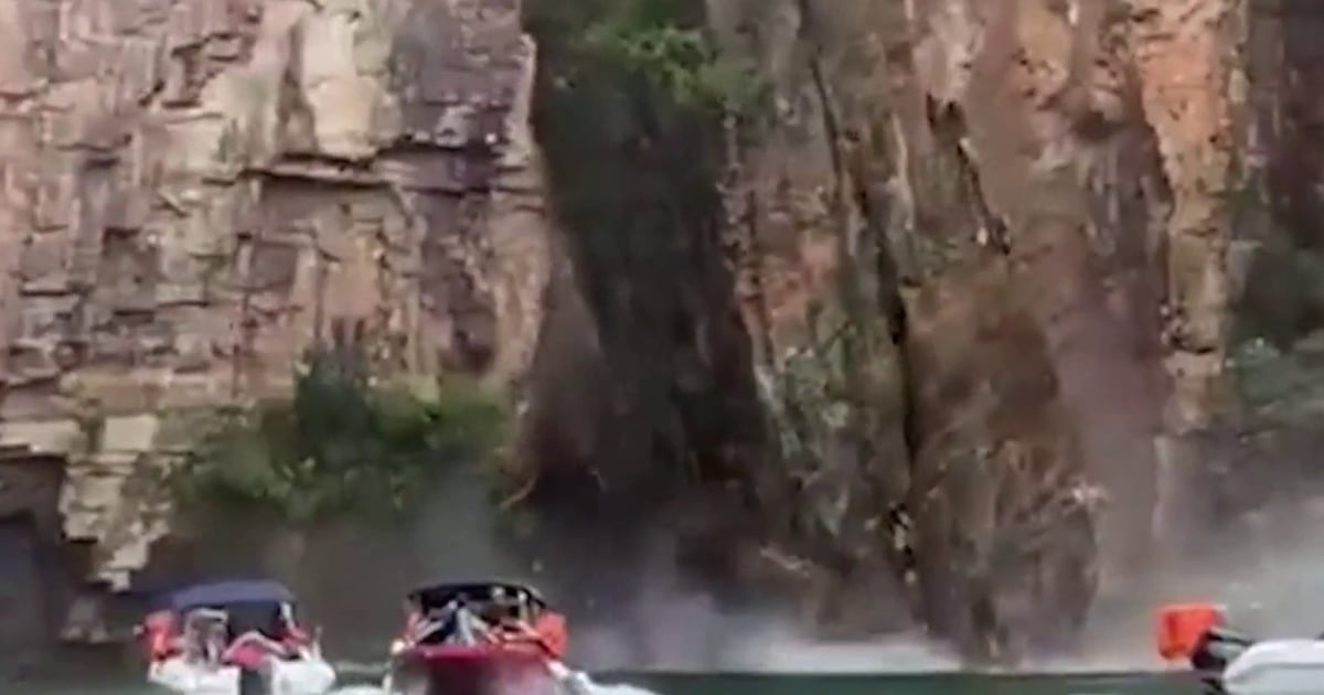 Brazil cliff collapse kills at least 10