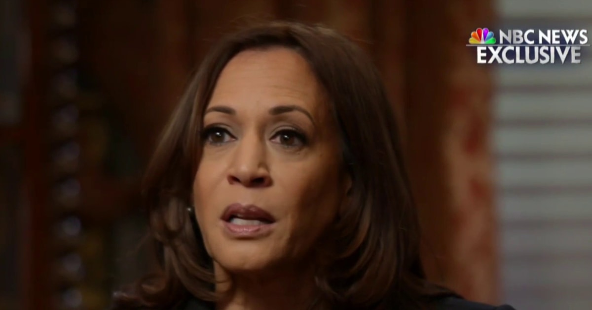 VP Harris on voting rights opposition: Senators should not be ‘absolved ...