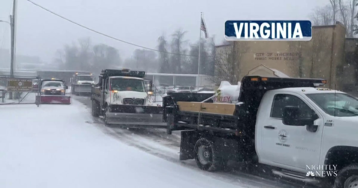 Severe winter weather hitting the Southeast