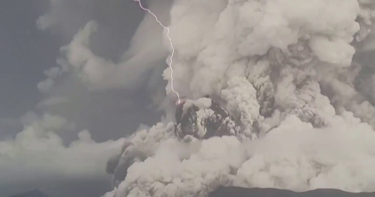 Massive volcano eruption kills at least one person in Tonga