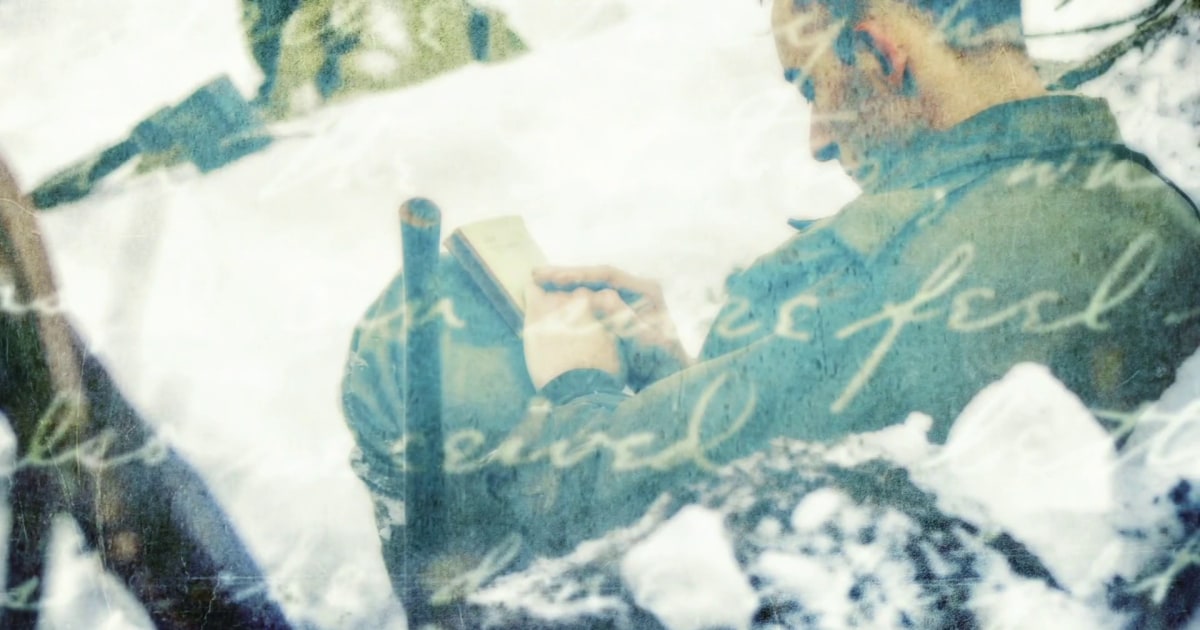 Widow receives long lost letter from WWII