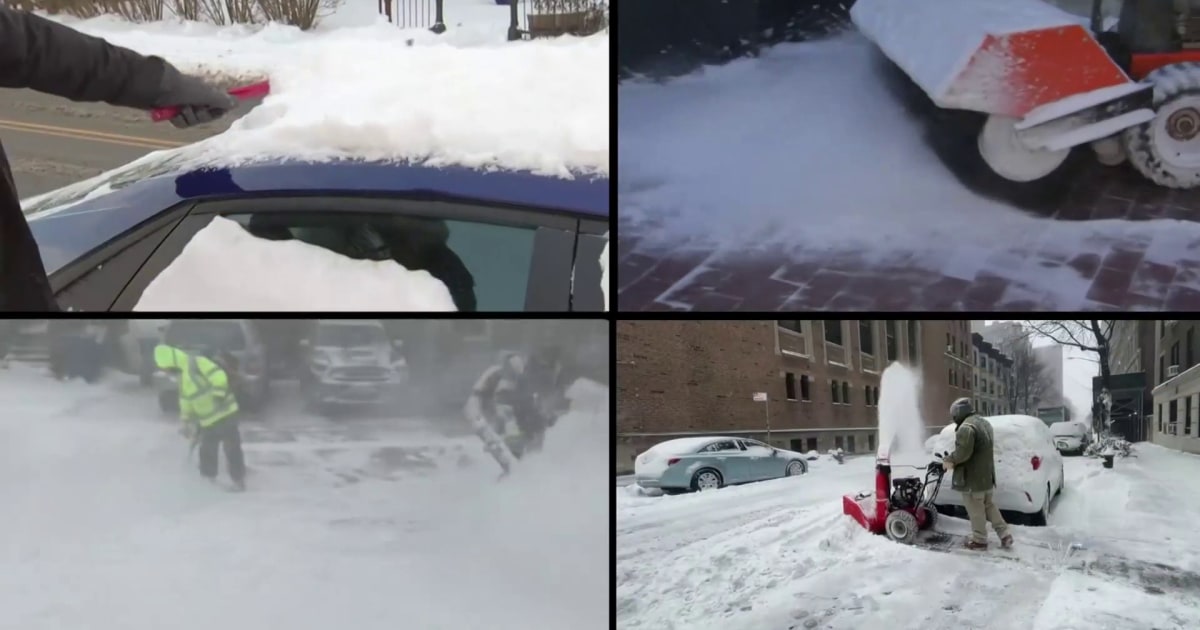 Northeast recovers from blizzard aftermath