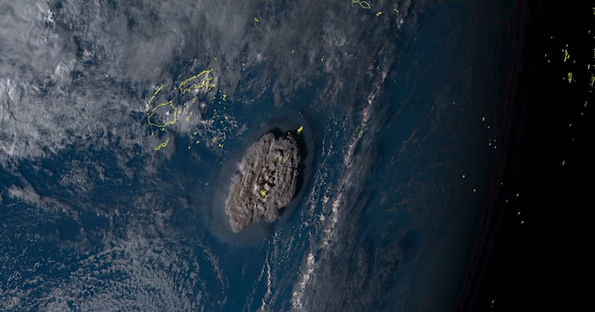 Tonga volcano’s scale revealed in satellite images