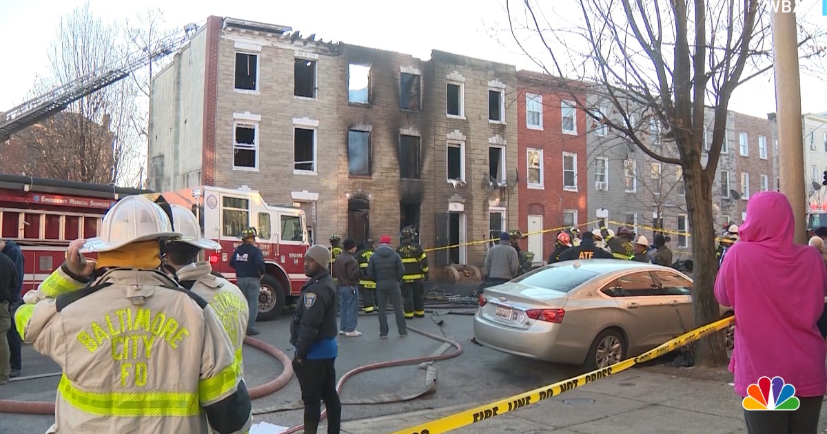 Three Baltimore firefighters killed in partial building collapse